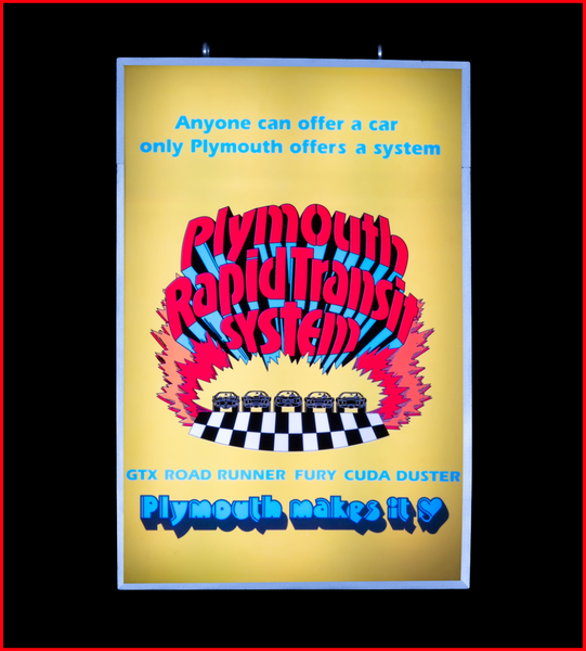 Plymouth Rapid Transit Backlit Sign 24 x 16-PLYRAPT-01